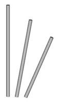 Olson Irrigation Systems Micro-Spray 8" Tall Poly Riser (Bag of 100)