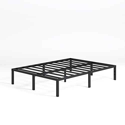 ZINUS Yelena 14 Inch Metal Platform Bed Frame / Steel Slat Support / No Box Spring Needed / Easy Assembly, Queen