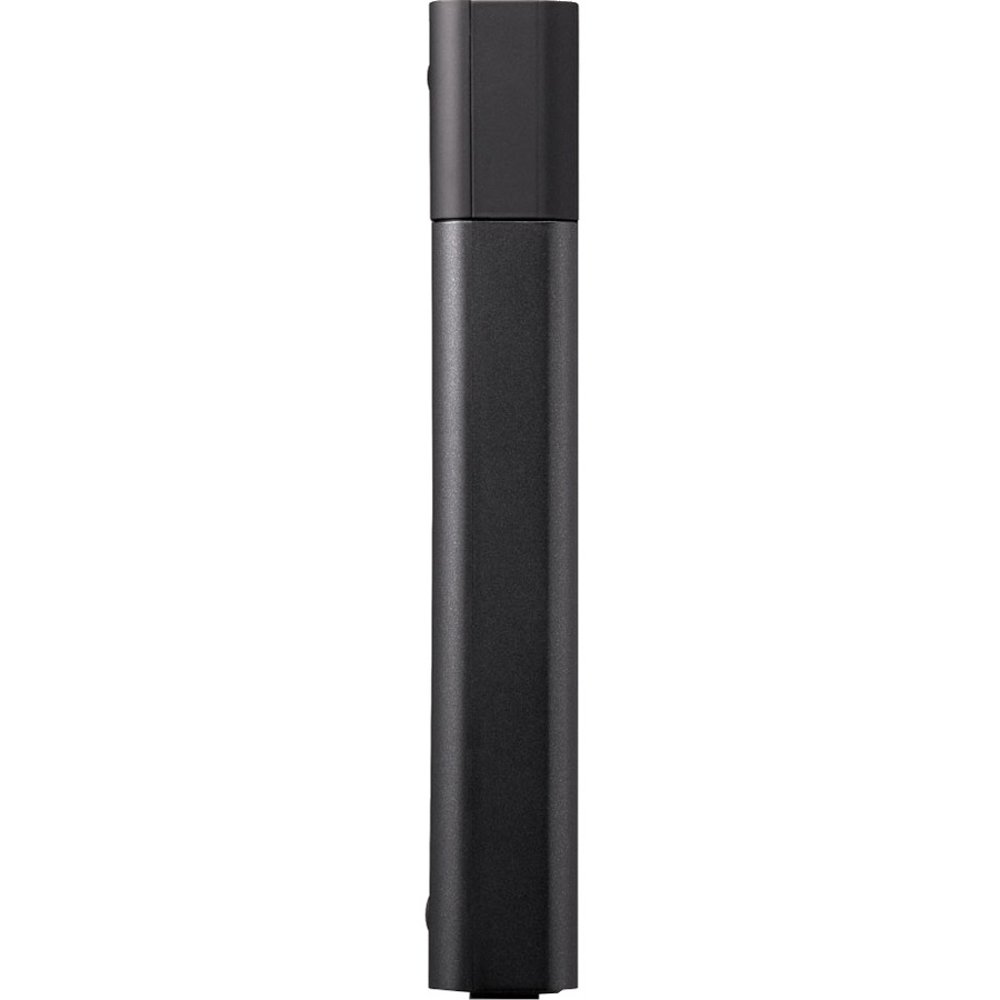 BUFFALO MiniStation Extreme NFC USB 3.0 2 TB Rugged Portable Hard Drive (HD-PZN2.0U3B),Black (Renewed)