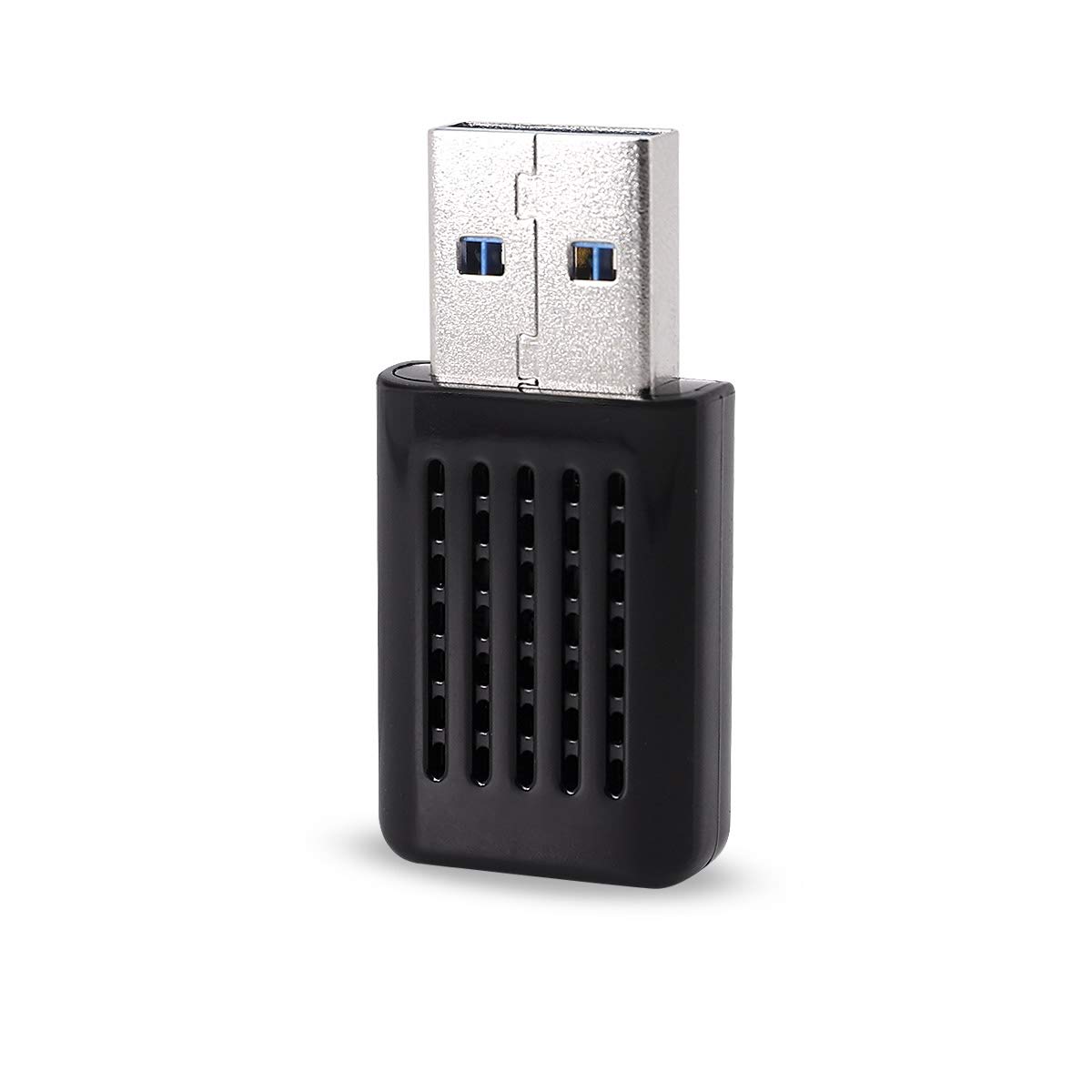 OURLINK Wireless USB 1200Mbps USB WiFi USB 3.0 Dual Band (2.4GHz/300Mbps + 5.8GHz/867Mbps) 802.11ac/b/g/n WiFi Adapter PC/Desktop/Laptop, Support Windows 10/8.1/8/7, Mac OS 10.6-10.15