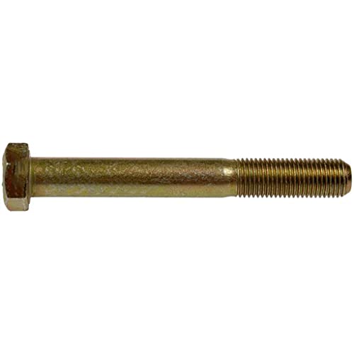 Cap Screw | Hex Head | 7 Pieces | Grade 8 | 3/8-24 x 3 In. | Gold | Steel