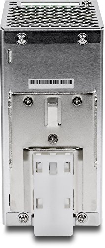 TRENDnet 240W Single Output Industrial DIN-Rail Power Supply, Extreme Operating Temp Range -25 to 70 °C(-13 to 158 °F) Built-in Active PFC, Passive Cooling, DIN-Rail Mount, Silver, TI-S24048