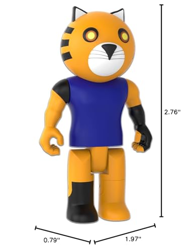 PIGGY Action Figure - Tigry Articulated Buildable Action Figure Toy, Series 1 Collectible