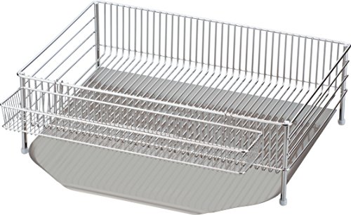 La Base DLM-8585 Large Dish Drainer, Vertical Type, 3-Piece Set