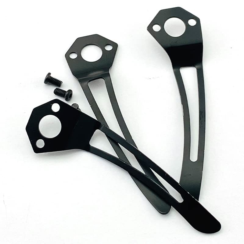 BRASSU Stainless Steel Knife Clip Back Clip Pocket Clip Knife Modification Parts