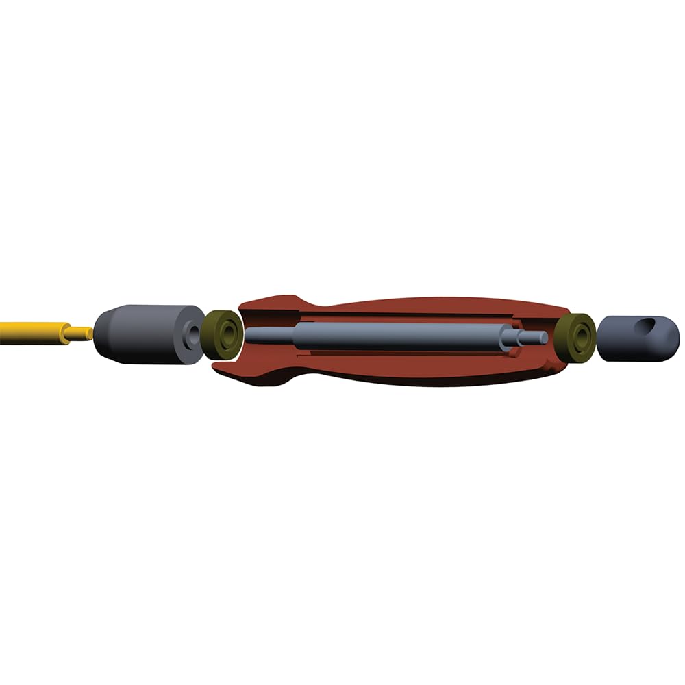 Tipton Deluxe Cleaning Rods .17 Cal, 26" with Multiple Caliber Sizes and Lengths, Carbon Fiber Shaft and Hanging Hole for Cleaning, Maintenance and Gunsmithing