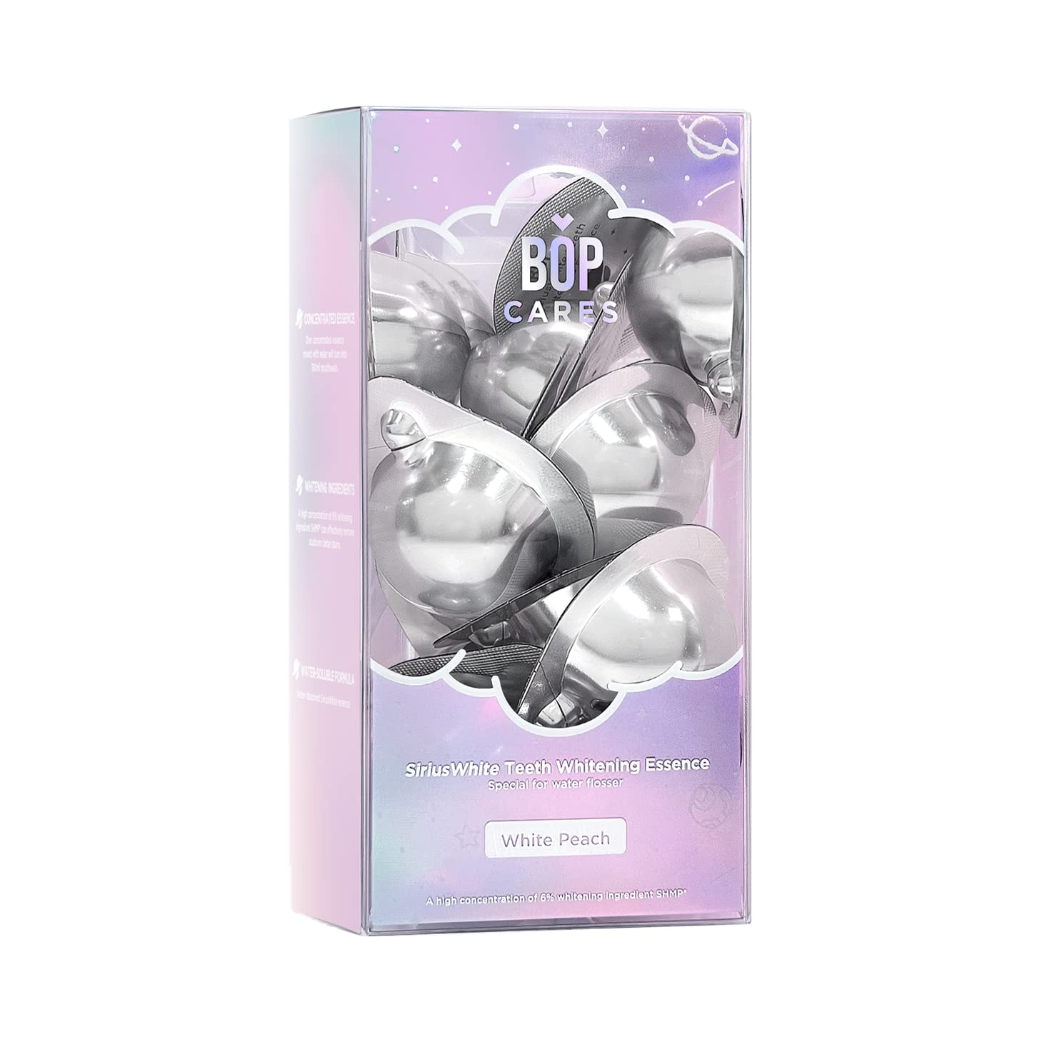 BOP Whitening Water Flosser Refill Essence(15PCS),Best Partner of Water Flosser,Suitable for All Models