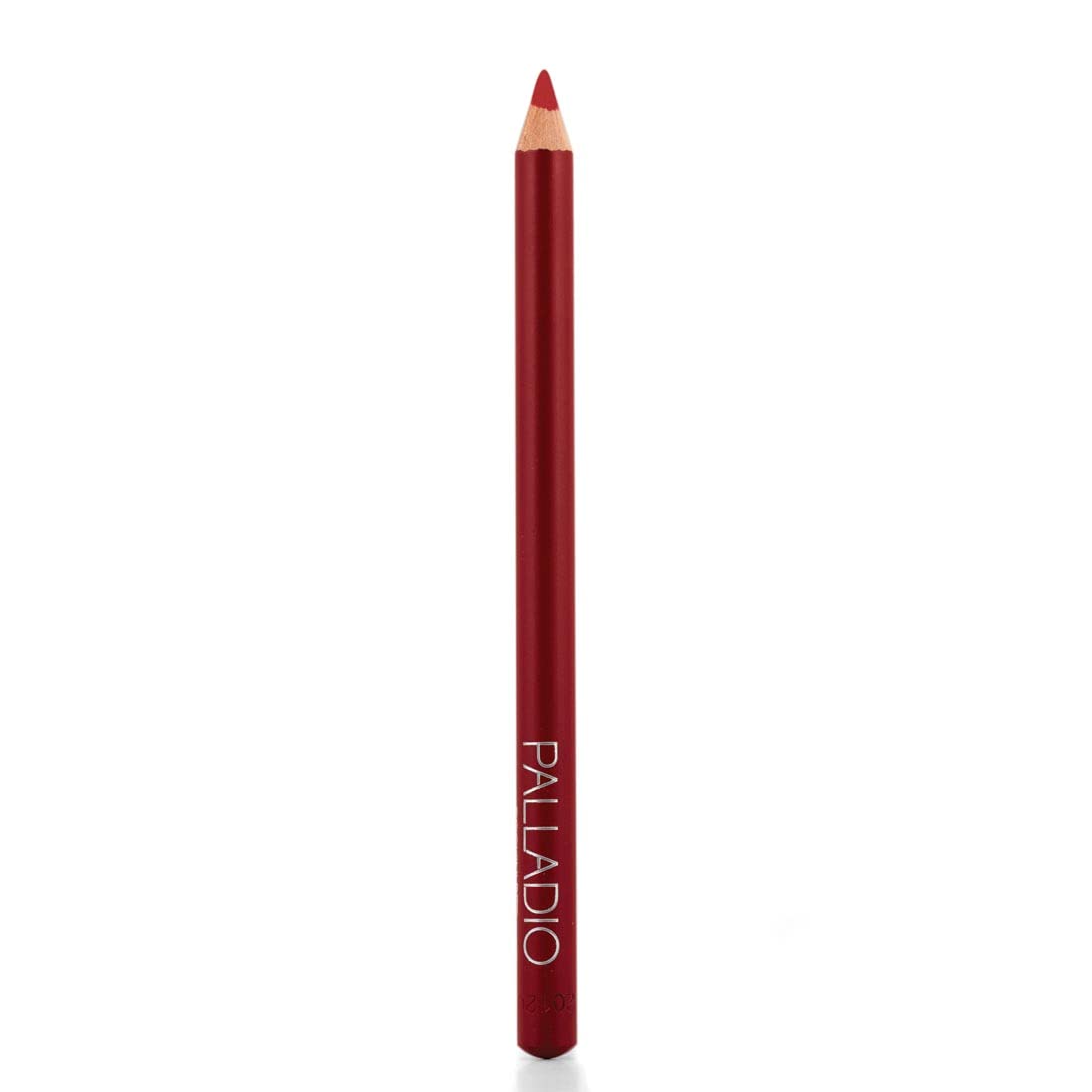 Palladio Lip Liner Pencil, Wooden, Firm yet Smooth, Contour and Line with Ease, Perfectly Outlined Lips, Comfortable, Hydrating, Moisturizing, Rich Pigmented Color, Long Lasting, Rockin Red