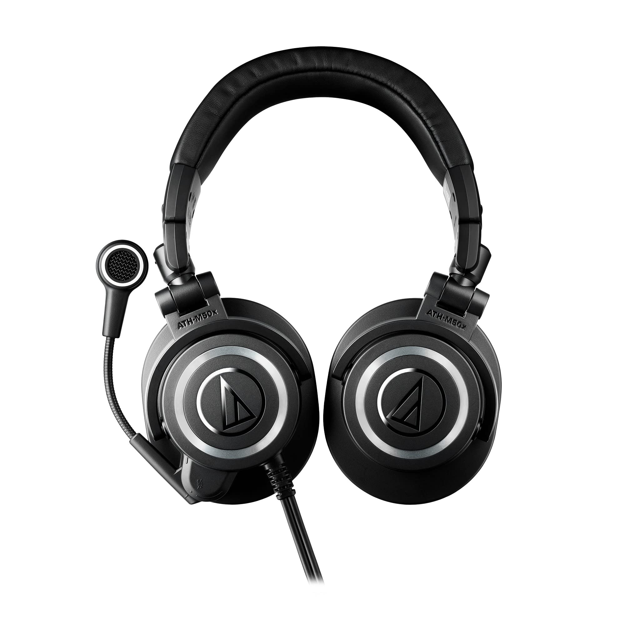 Audio-Technica ATH-M50xSTS XLR StreamSet Streaming Headset, Black (Renewed)