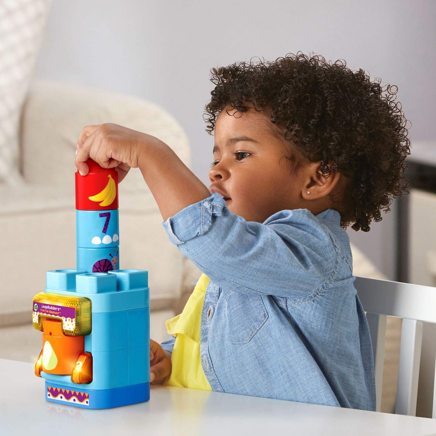 LeapFrog LeapBuilders Fruit Fun Elephant, Multicolor