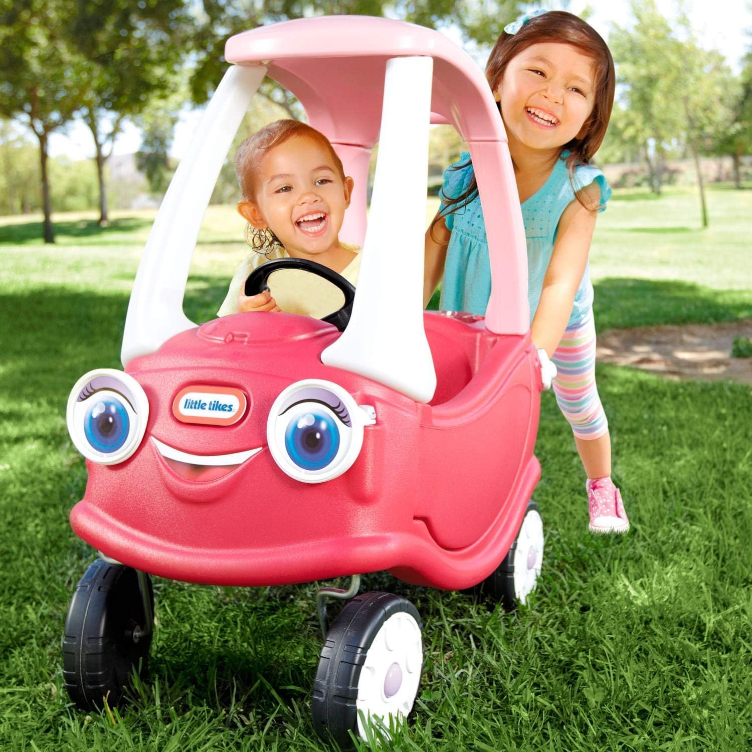 Little Tikes Cozy Coupe (Classic) and Princess Cozy Coupe - Bundle