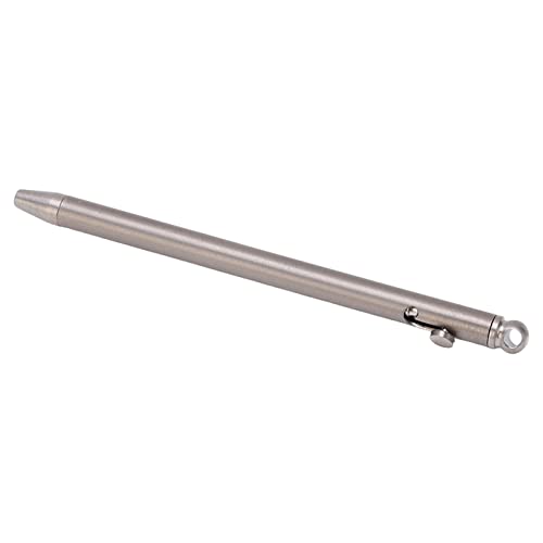 LAIONTY Mini Stylus Keychain Pens Pocket Signature Pens with Refill Ballpoint Pen for Outdoor Office Supplies(True Color)