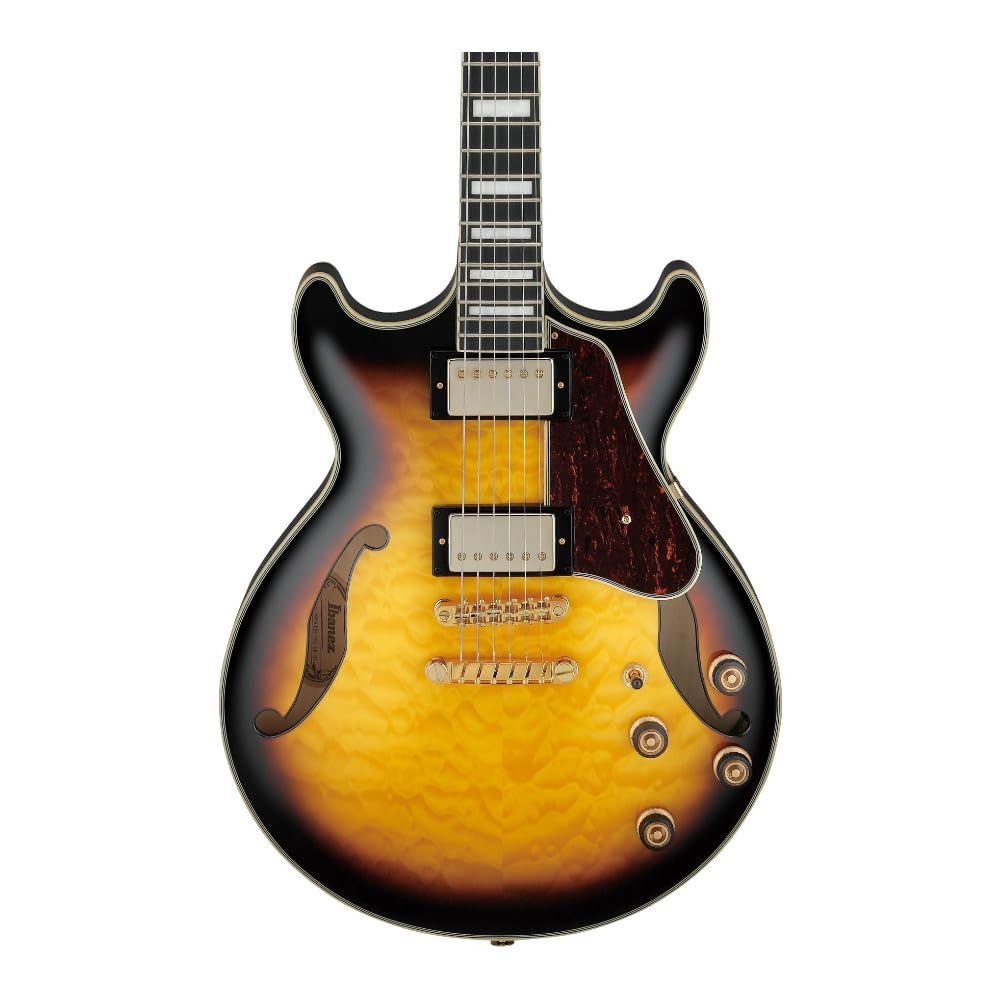 Ibanez Artcore Expressionist AM93QM - Antique Yellow Sunburst