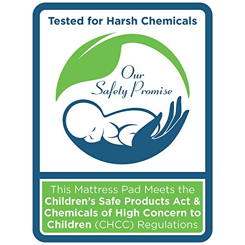 Sealy Posture Perfect 2-Stage Waterproof Baby Crib and Toddler Mattress - Hybrid Memory Foam & 150 Premium Coils - Made in USA, 52"x28"