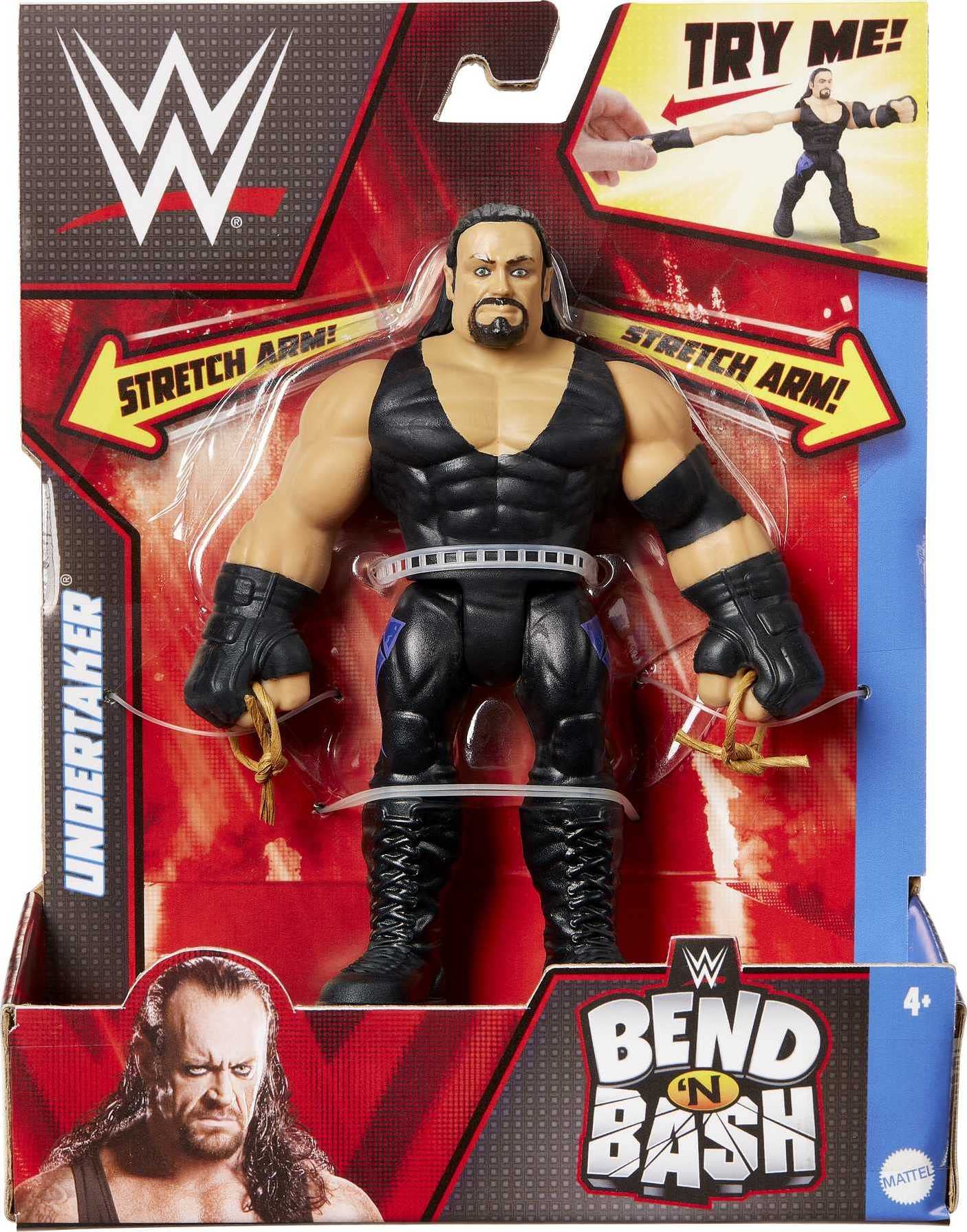 WWE Basic Action Figures, Posable 5.5-inch Collectible for Ages 6 Years Old & Up