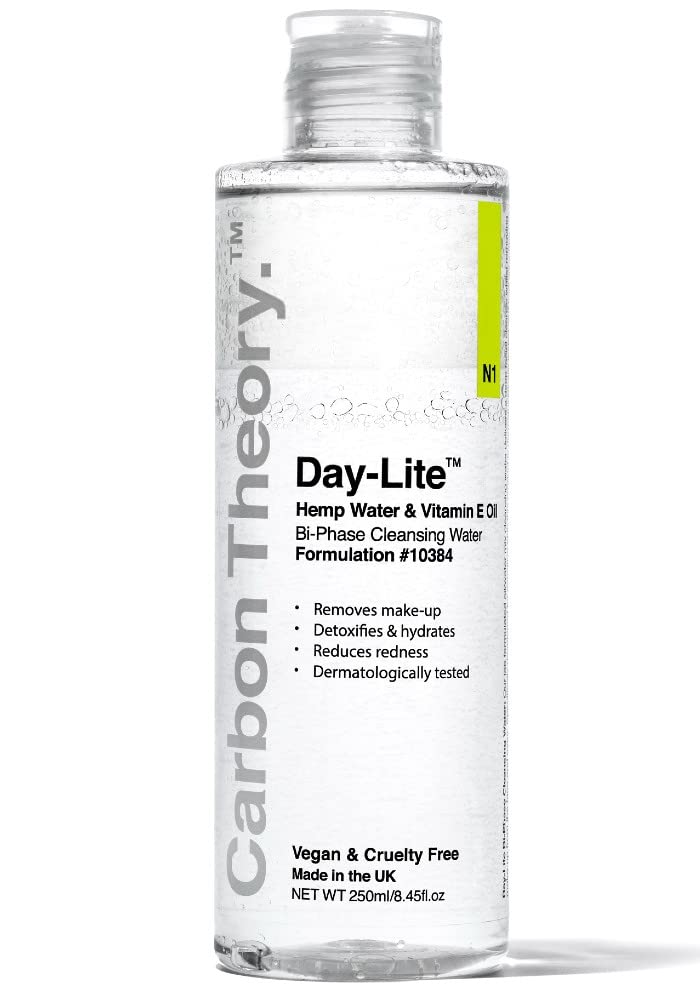 Carbon Theory | Bi-Phase Cleansing Water Make Up Remover | 100% Vegan and Cruelty Free