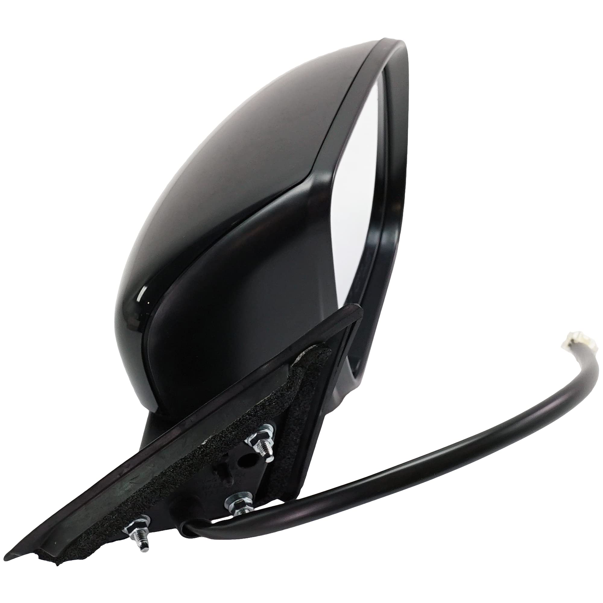Kool Vue Passenger Side Power Heated Mirror for Nissan Rogue 2016-2017 With Signal Light Paintable