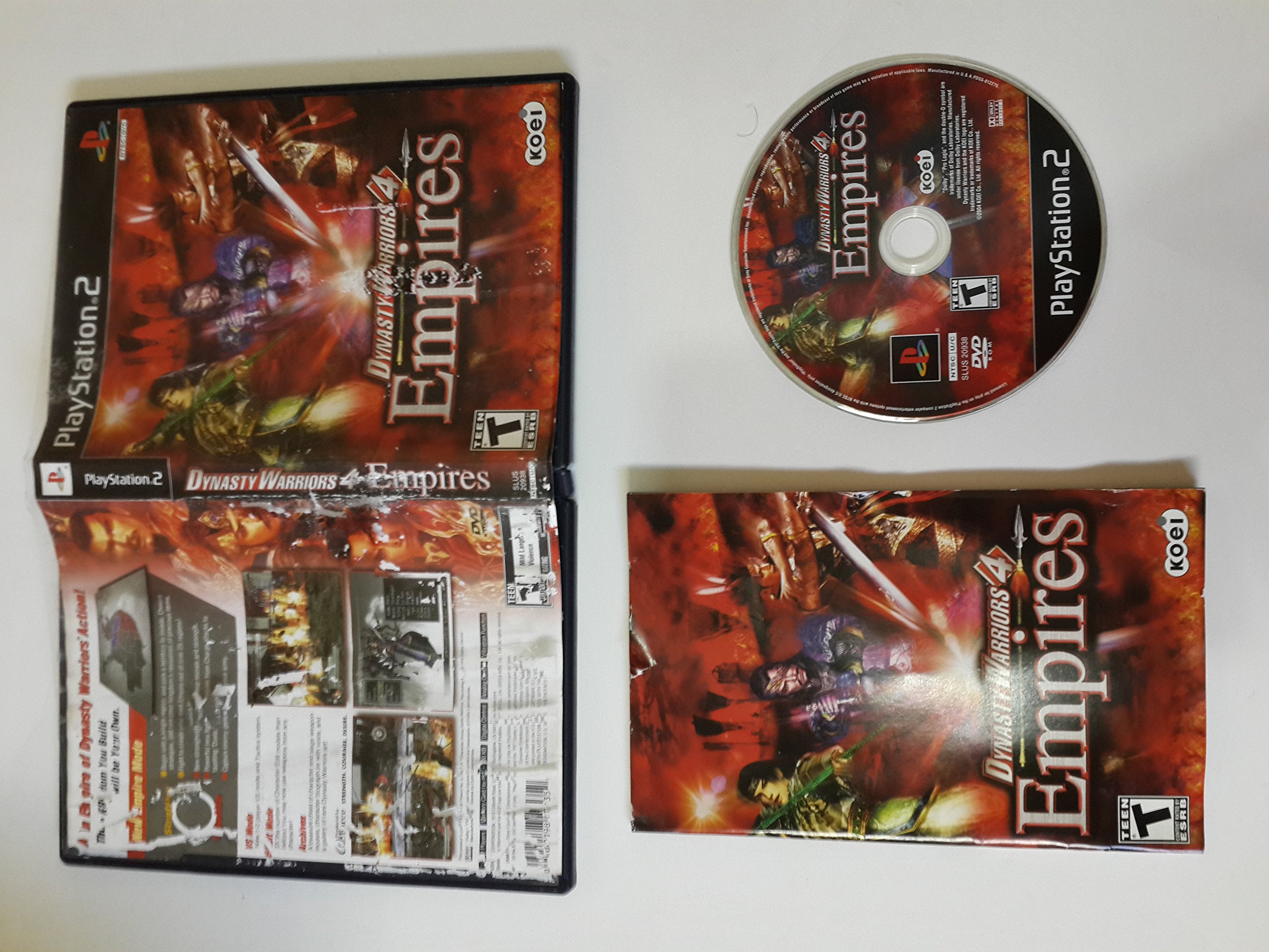 Dynasty Warriors 4: Empires - PlayStation 2