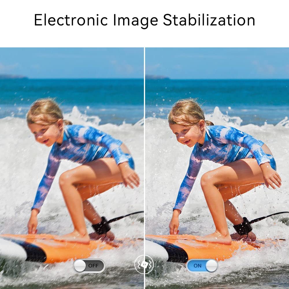 ICONNTECHS IT Action Camera Native 4K 60fps 20MP Touch Screen WiFi EIS Stabilization Waterproof Sports Action Cam 170 Degree Wide Viewing Angle Helmet Cameras Underwater Camcorder