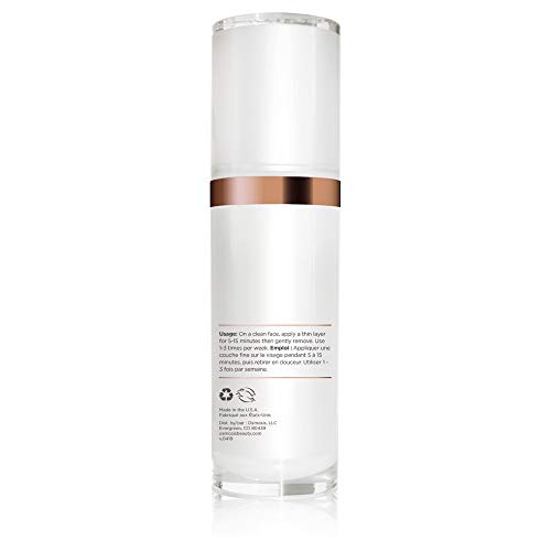 Osmosis Skincare Cranberry Enzyme Mask, Polish, 1 Fl oz