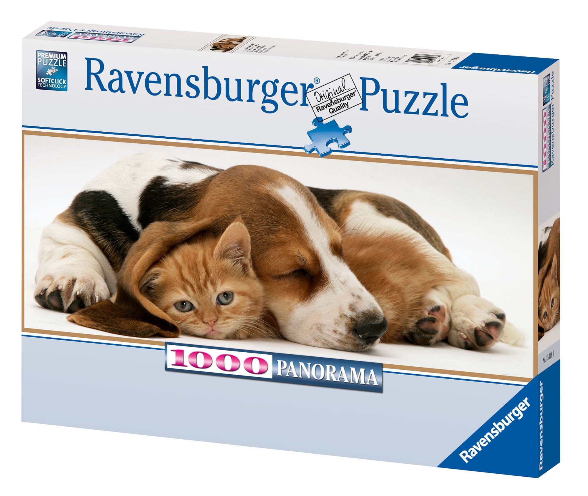 Best Friends Panoramic, 1000 Piece Jigsaw Puzzle Made by Ravensburger