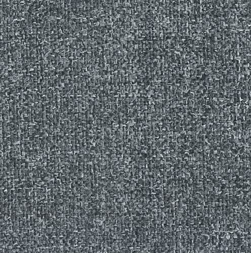 Homepop Home Decor | Upholstered Parsons Dining Chairs | Dining Chairs Set of 2 | Decorative Home Furniture, Gray Woven Fabric