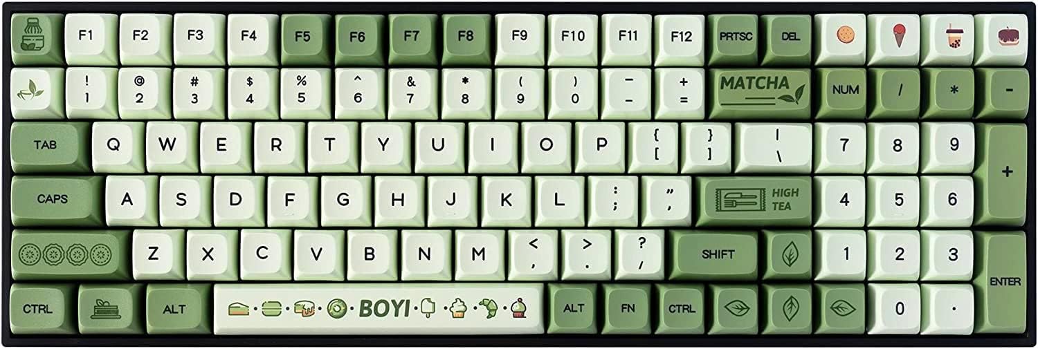BOYI TK96 96% RGB Hot Swappable Triple Mode Keyboard,2.4Ghz/BT 5.0/Wired Keyboard N-Key Rollover Compact Gateron Yellow Switch Mechanical Gaming Keyboard(Zoological&Botanical Gardens XDA Keycaps)