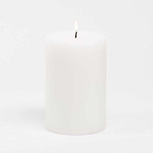 Richland 4" Pillar Candles (4"x6", White)