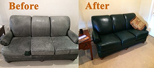 Leather Max Complete Leather Refinish, Restore, Recolor & Repair Kit/Now with 3 Color Shades to Blend with/Leather & Vinyl Refinish (Earth Mix)