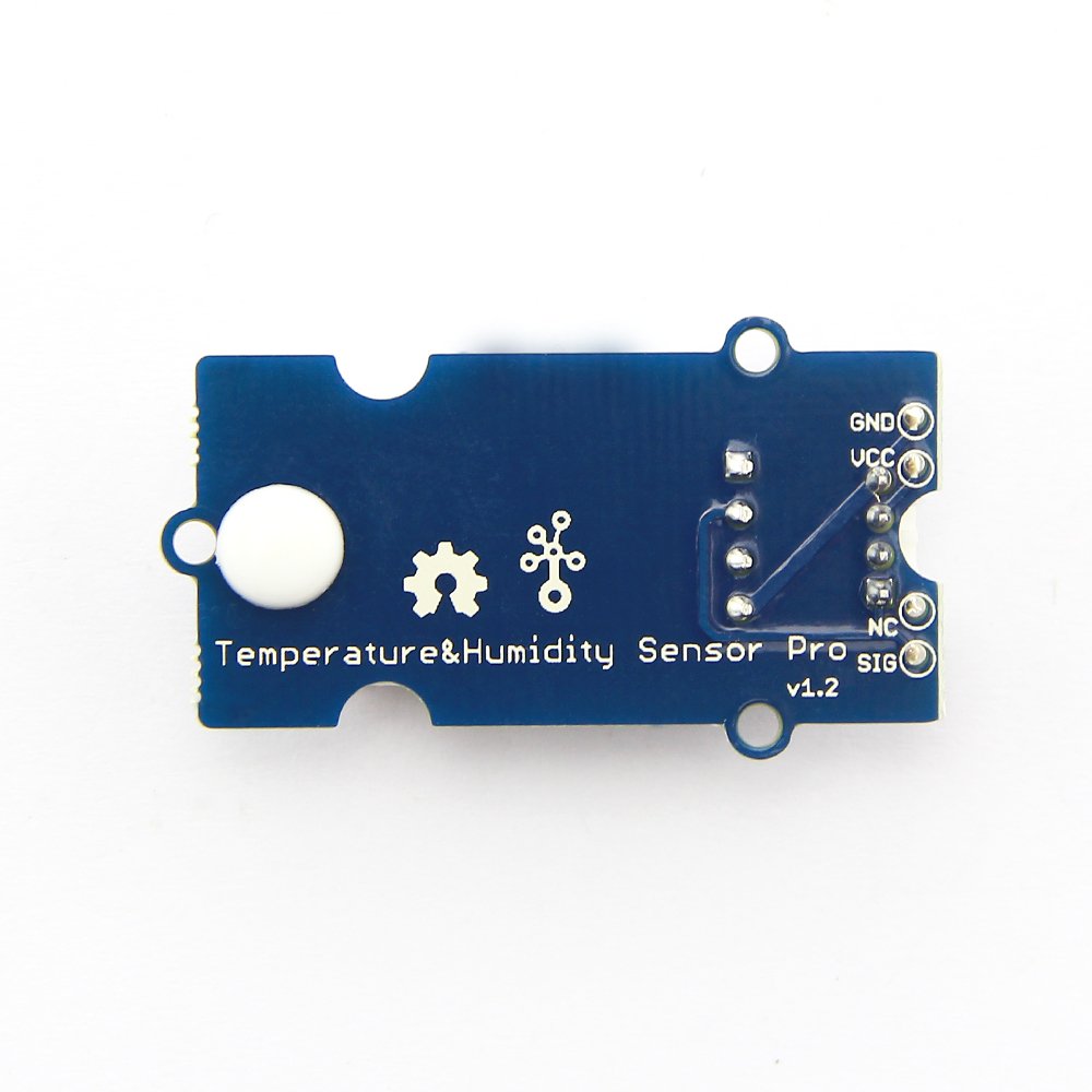 seeed studio Grove Temperature Humidity Sensor Pro Module(AM2302/DHT22) Digital Interface 3.3/5V, Sensor for Temp(-40~80℃) Humi(0~99.9% RH) Monitor Compatible with Board Arduino/Raspberry Pi