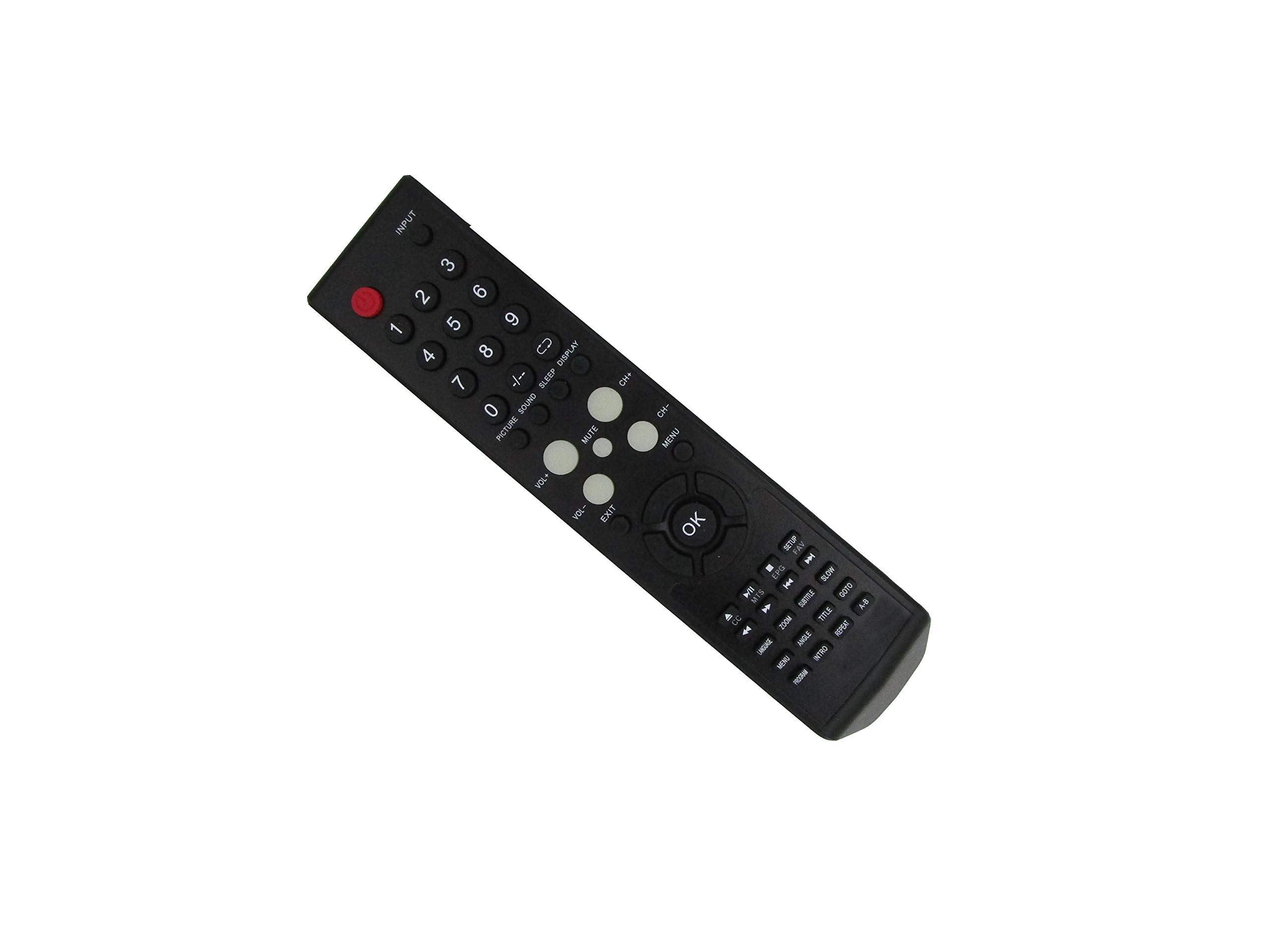HCDZ Replacement Remote Control for Viore RC3007V RC3005V LCD32VXF60BD LCD40VXF60 LCD40VXF60BD LCD26VH59 LCD22VXF7MPT 1080P LCD Television