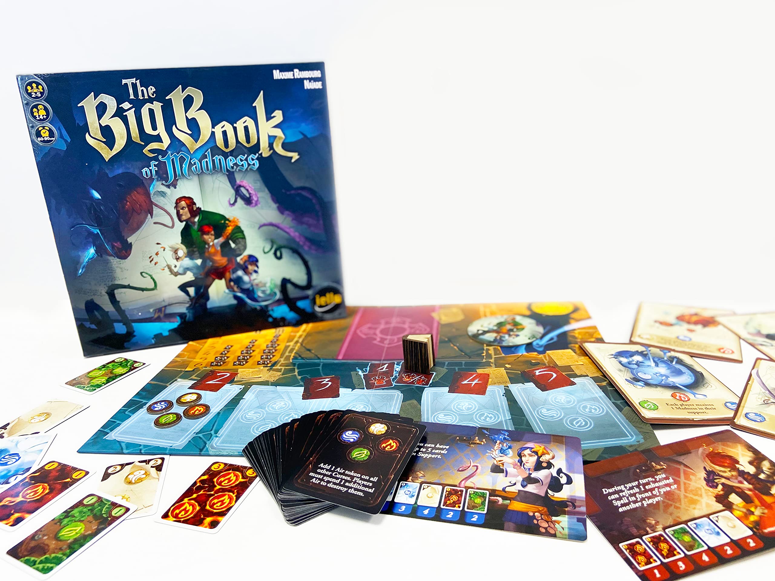 IELLO The Big Book of Madness Board Game , Grey