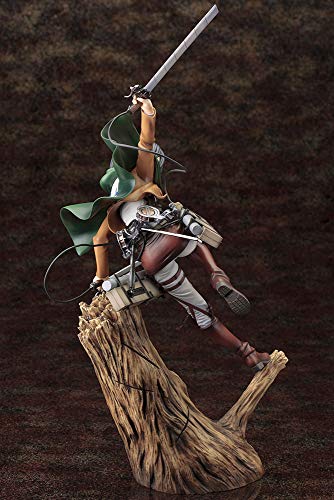 Kotobukiya Attack On Titan: Mikasa Ackerman (Renewal Package Variant) ArtFX J Statue, Multicolor
