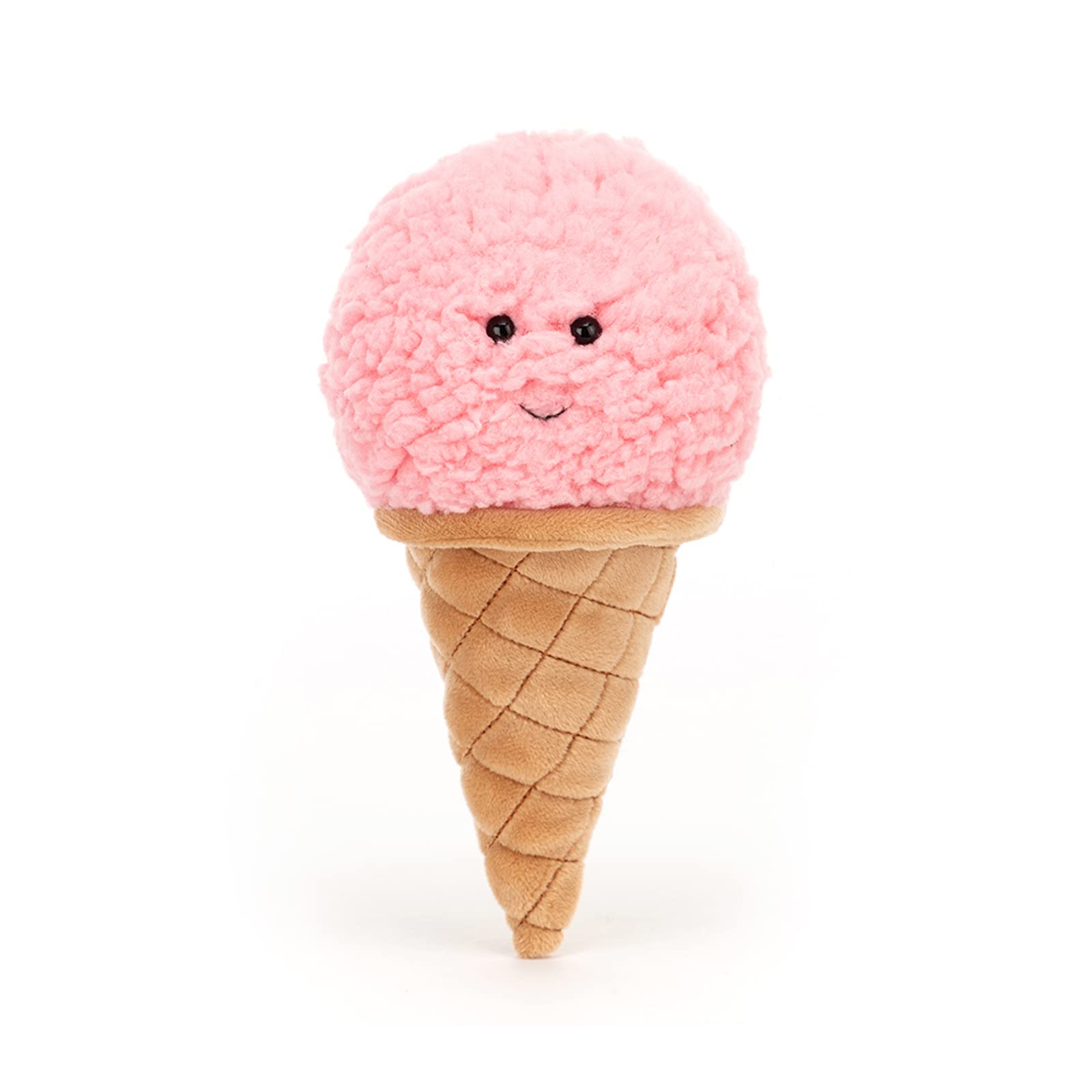 Jellycat Irresistible Ice Cream Strawberry Food Plush