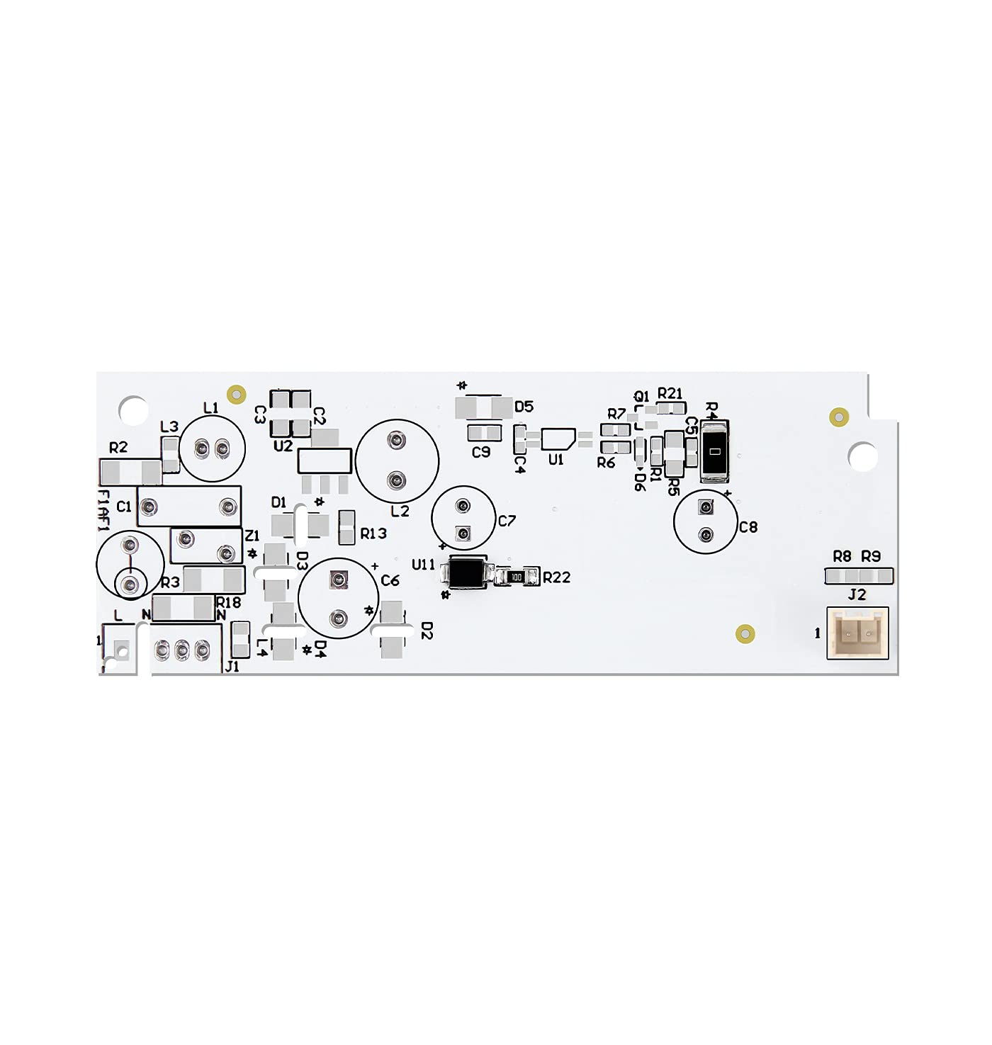 W10515057 LED Light Board Compatible With Refrigerator WPW10515058 W10515058 W10465957 Replacement