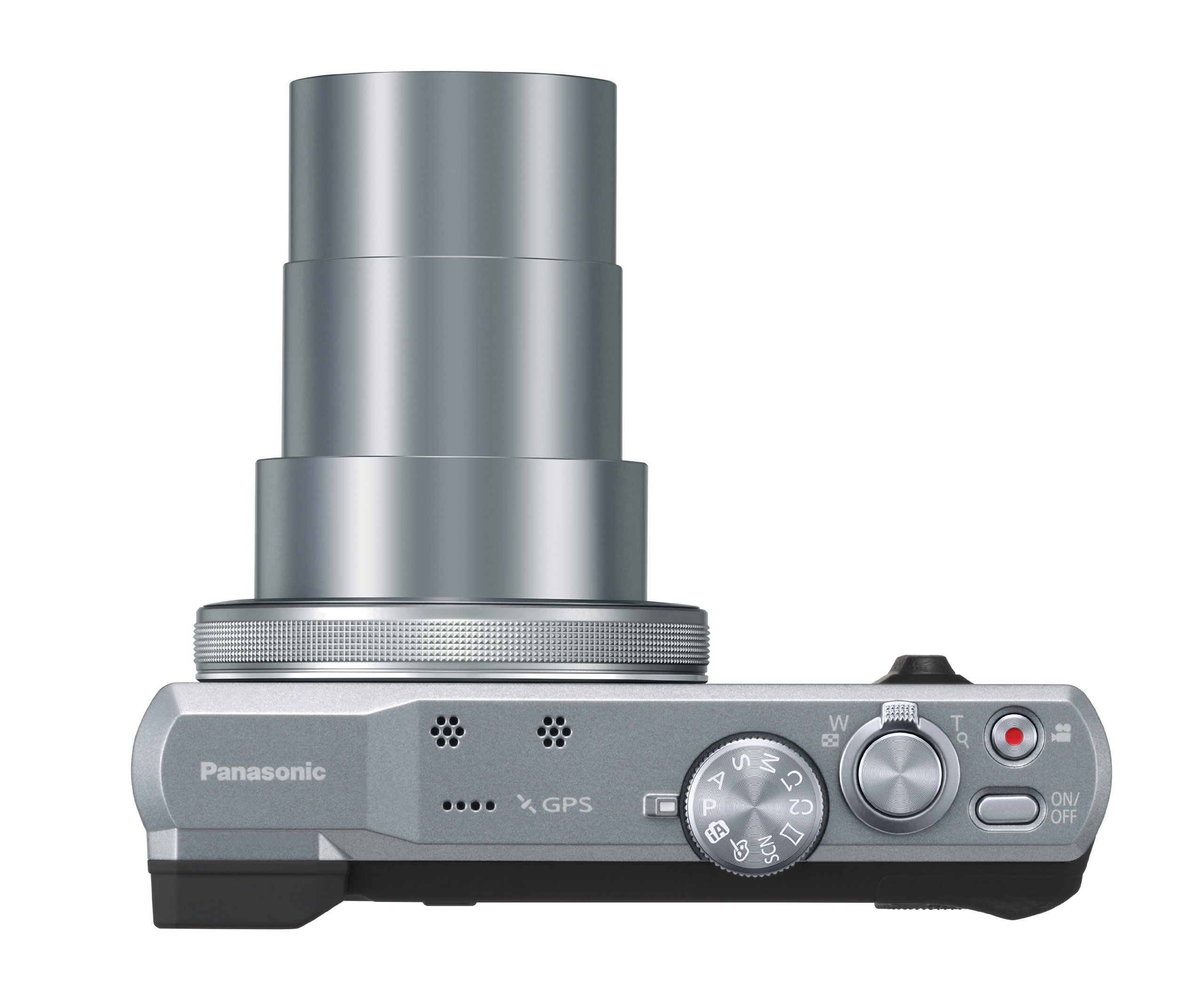 Panasonic DMC-ZS40S Digital Camera with 3.0-Inch LCD (Silver)