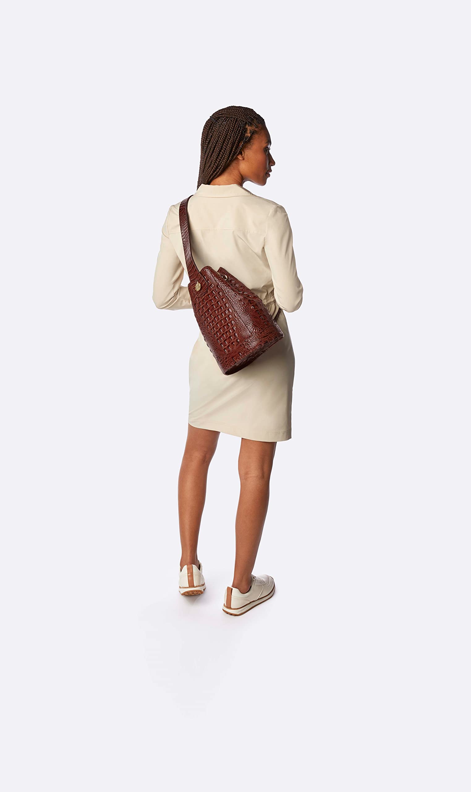 BRAHMIN Shell White Melbourne Allie