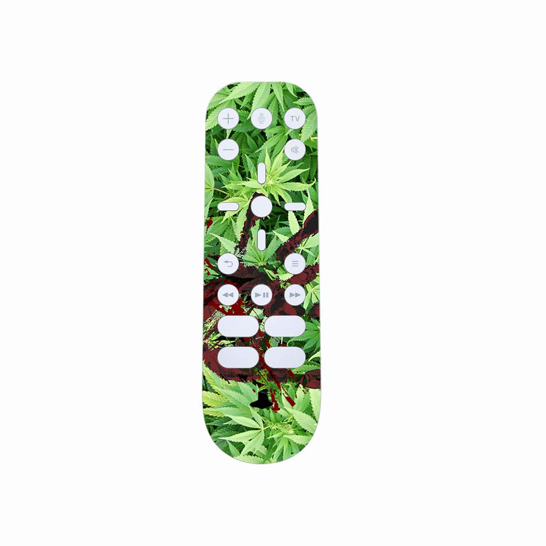 PlayVital Blood Handprint Weeds Full Set Skin Decal for ps5 Console Digital Edition, Sticker Vinyl Decal Cover for ps5 Controller & Charging Station & Headset & Media Remote