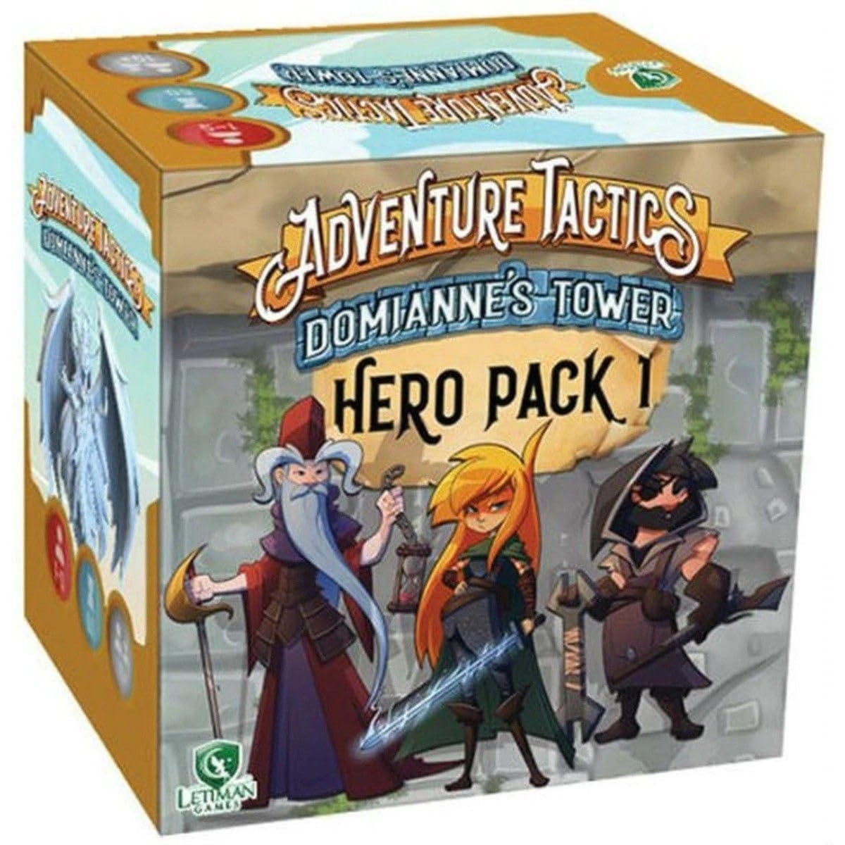 Letiman Games Adventure Tactics: Domiannes Tower - Hero Pack, Small