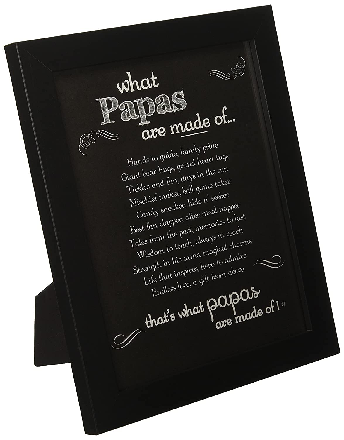 Papa Chalkboard Frame - Gift for Papa for Father's Day, Birthday, Birth of Grandchild - Made in USA