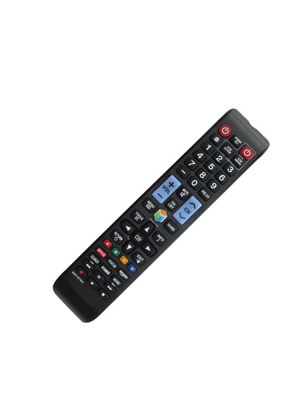 HCDZ Replacement Remote Control for Samsung UN55JU6700F UN50JU7100 UN50JU7100FXZA UN48JU6700 UN48JU6700F UN48JU6700FXZA UN50JS7000 UN50JS7000FXZA UHD 4K Curved Smart LED TV