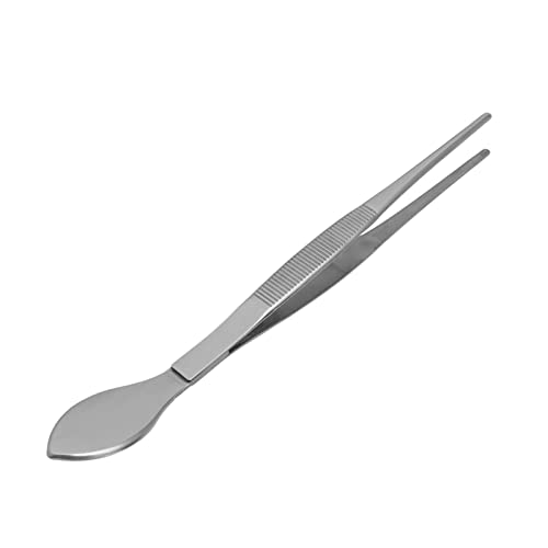 Bonsai Tweezers, Rustproof Bonsai Spatula Tweezers Soil Loosening Tool Straight Tip Easy Maintenance for Courtyard