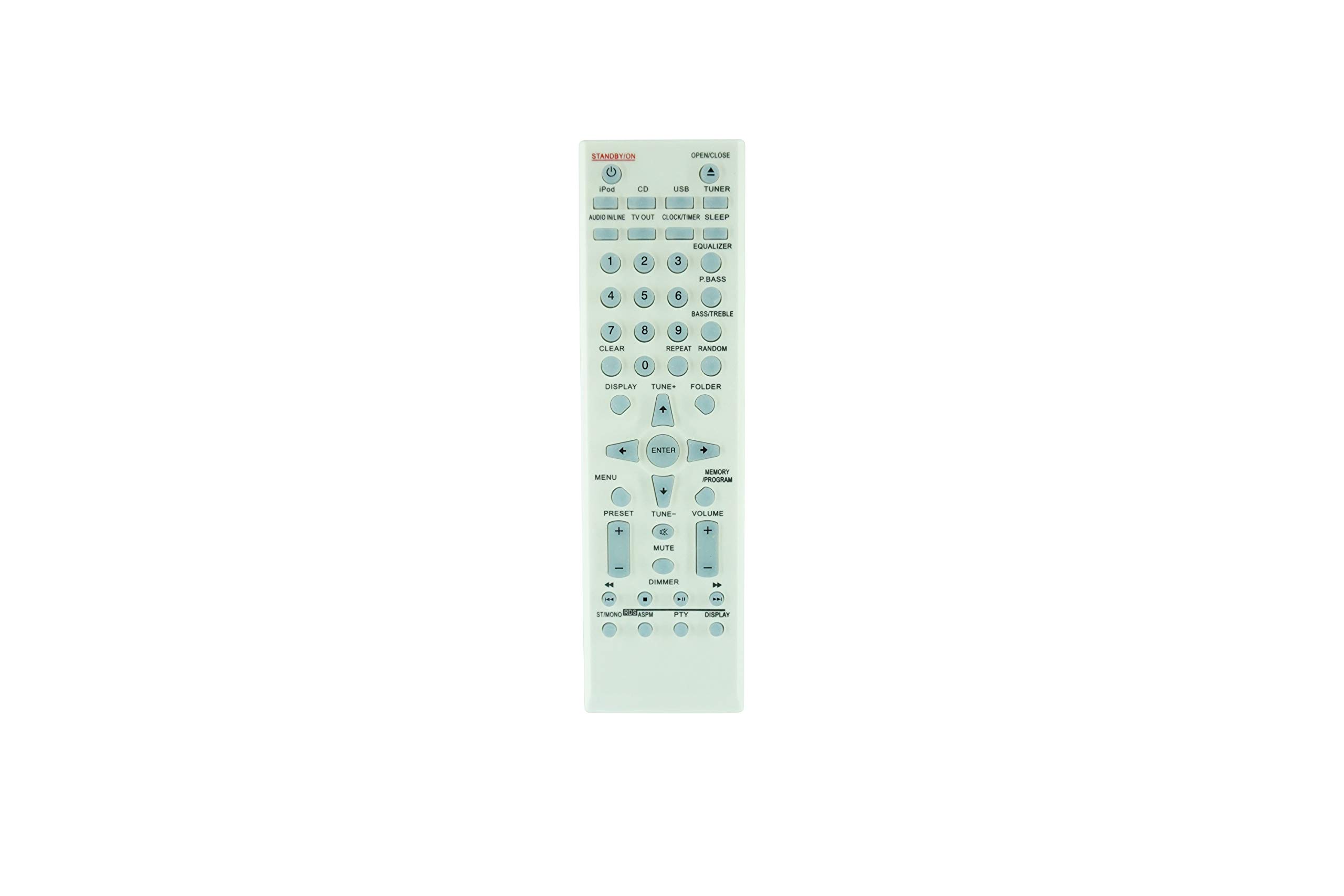 HCDZ Replacement Remote Control for Pioneer X-CM42BT-K X-CM42BT-W X-CM42BT-R X-CM42BT-L AXD7728 AXD7708 X-HM31DAB-K Micro Hi-Fi CD Receiver Audio System