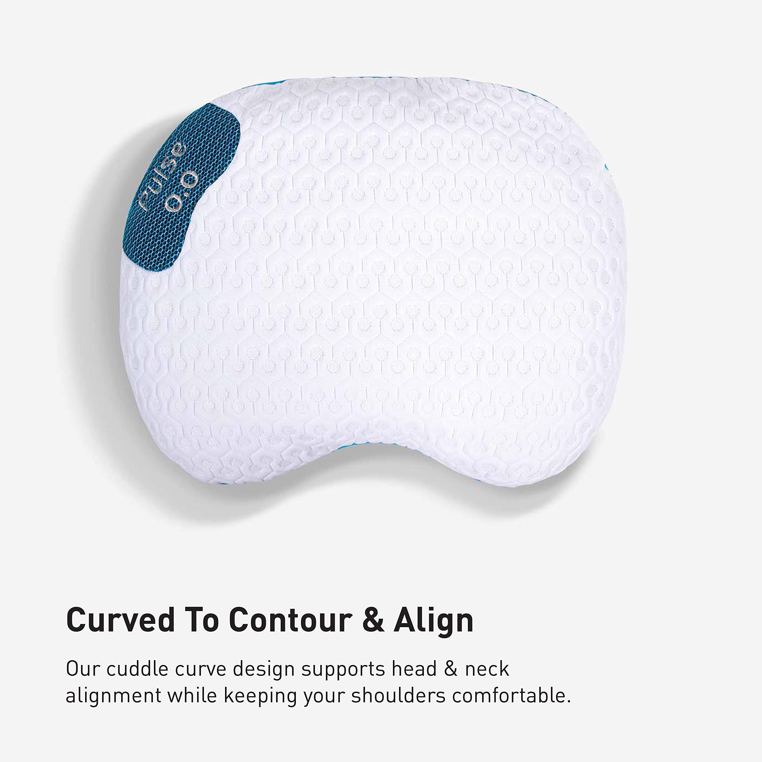 Bedgear Pulse Performance Pillow – Size 0.0 – Kids Pillow – Moisture Wicking Pillow with Hypoallergenic, Washable, Removable Cover