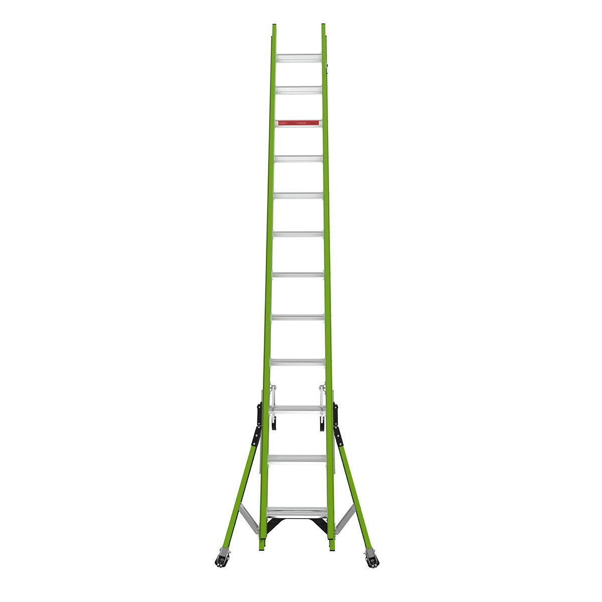Little Giant Ladders, SumoStance, M24, 24 ft Extension Ladder, Fiberglass, Type IA, 300 lbs weight rating, (18824)