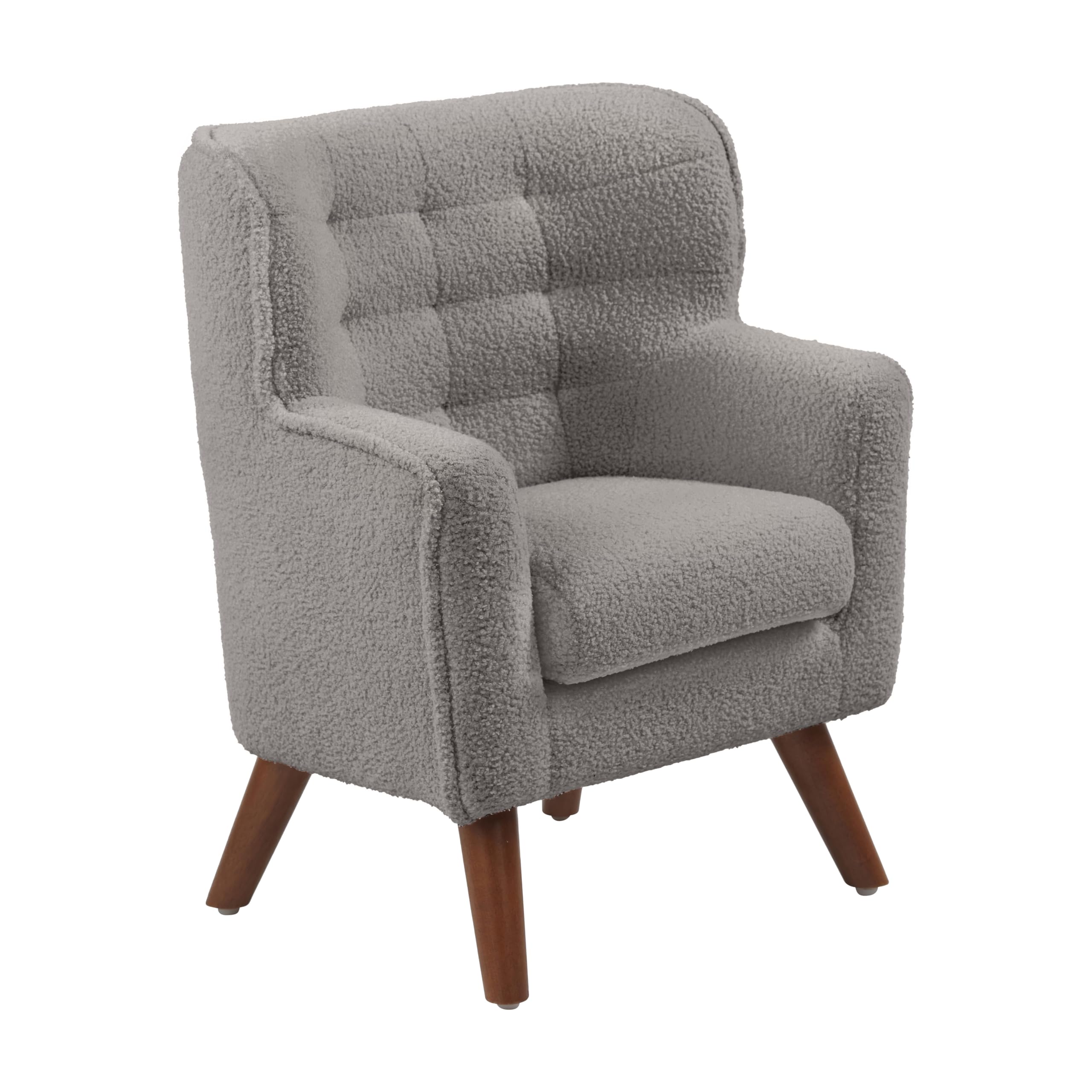 ECR4Kids Mila Arm Chair, Kids Furniture, Grey