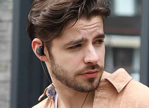KZ ZST Pro Dynamic Hybrid Dual Driver in-Ear Headphones (Black Without Mic)