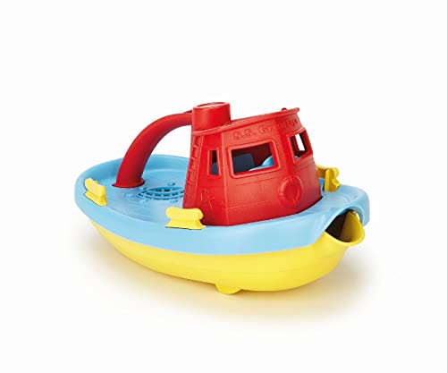 Green Toys My First Tug Boat, Red
