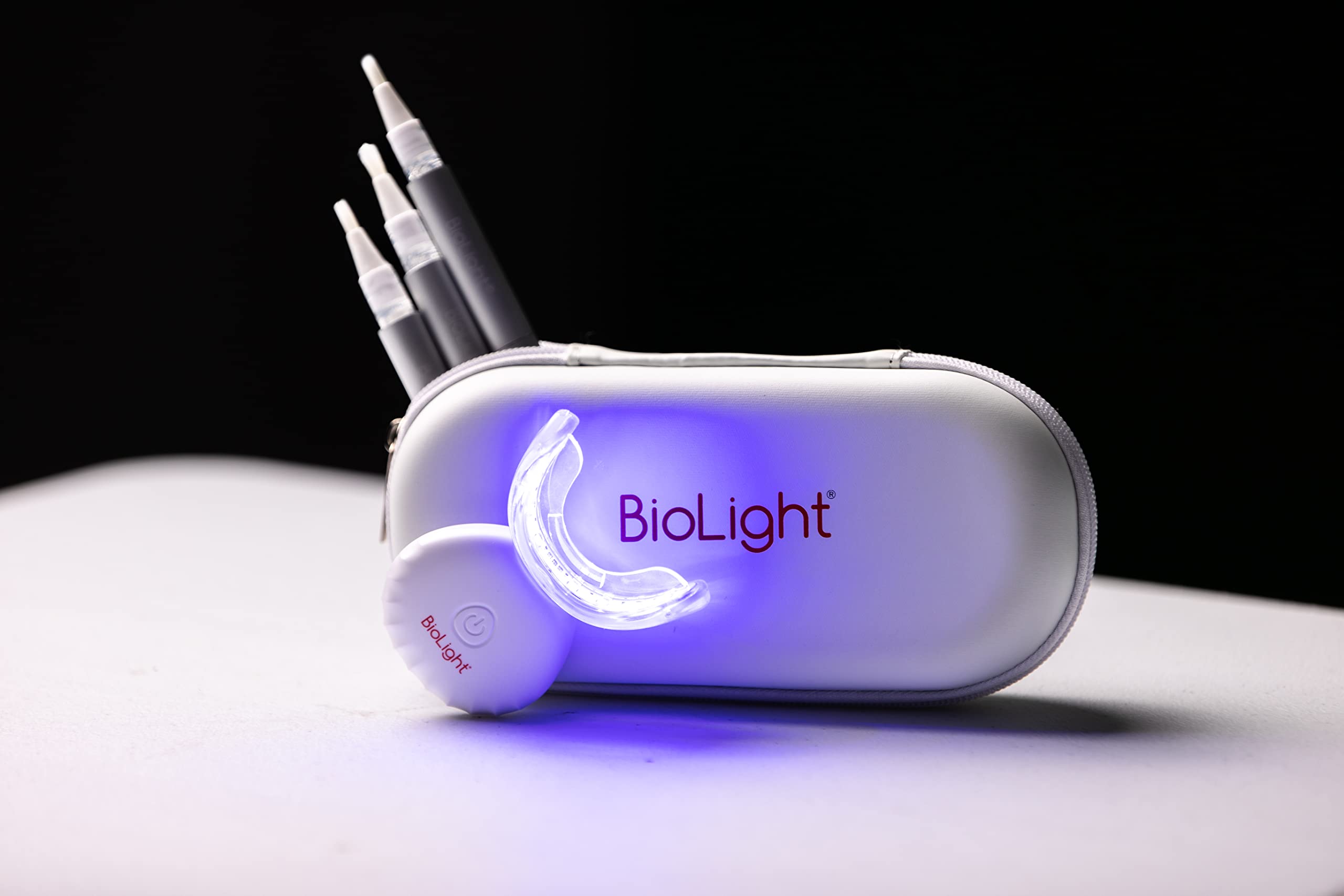 BioLight Guardian+ Oral Care Device | Teeth Whitening Kit | Red & Blue LED Light Therapy