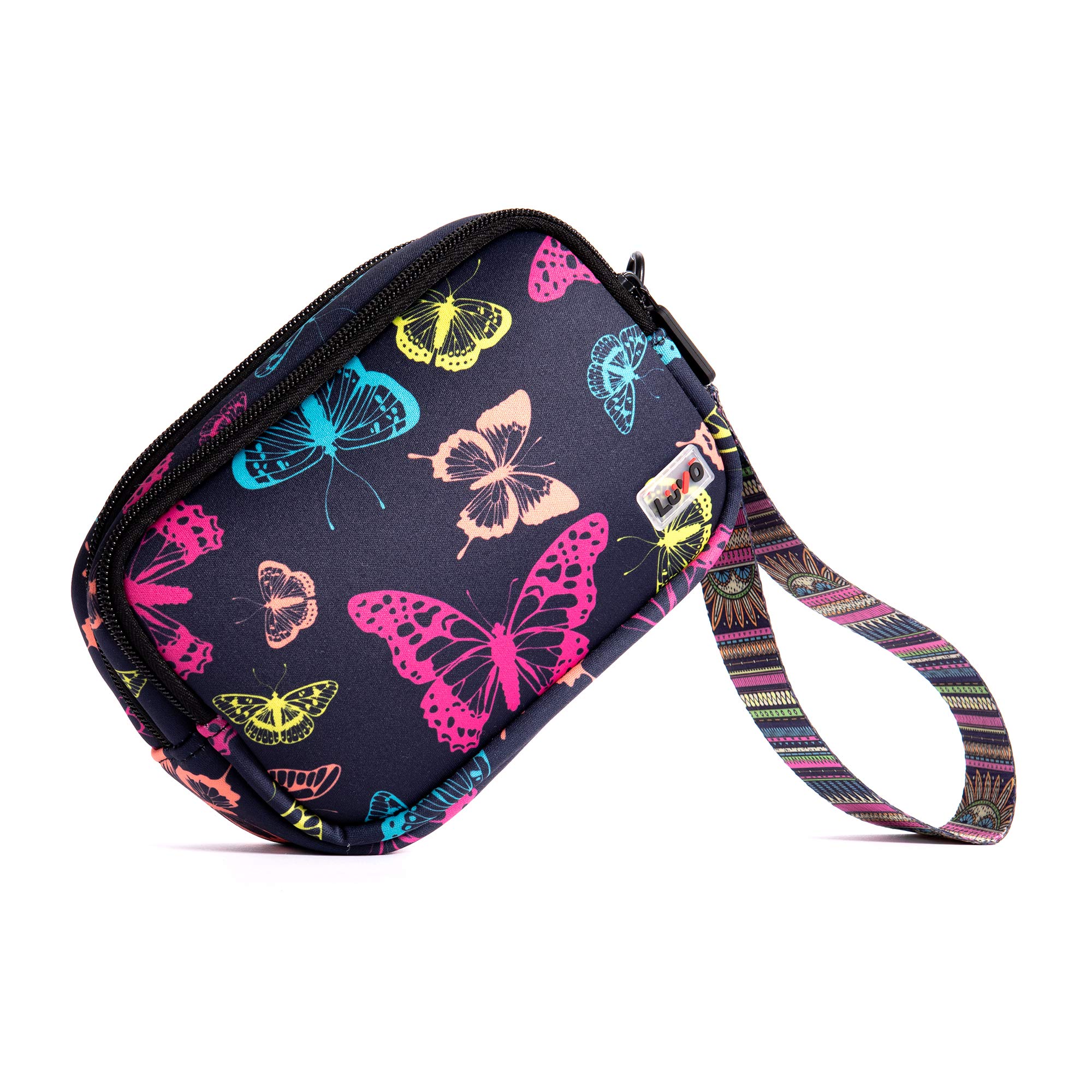 Luvo - Neoprene Mobile Wristlet Clutch Bags - Smartphone Holder Pouch - Swirl